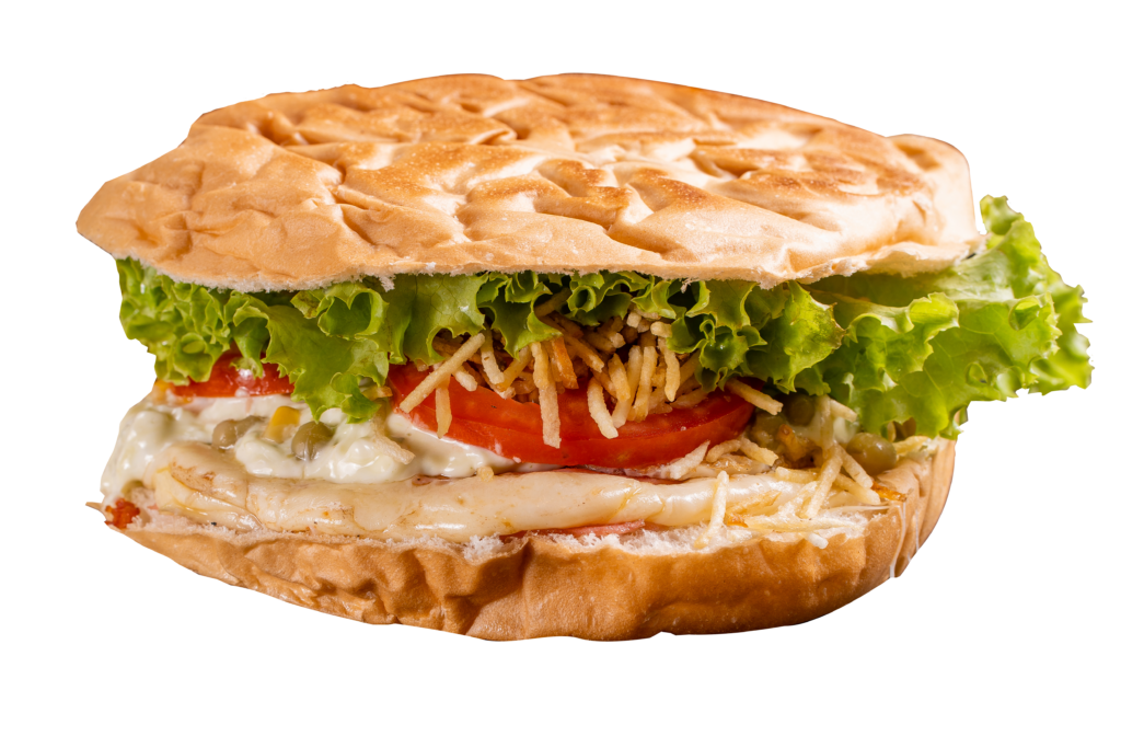 Xis vegetariano – Grande – Falkao Lanches